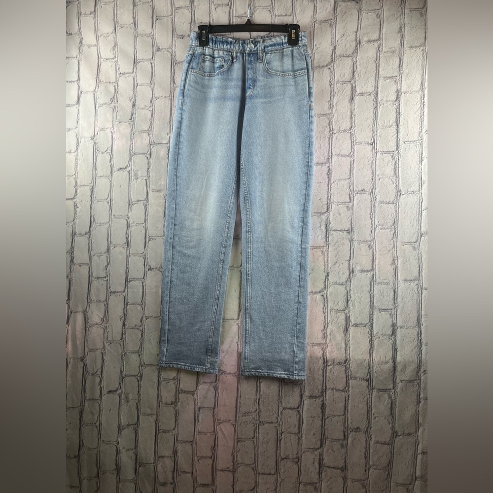 Rag&Bone Miramar Collection Blue Faux Denim Jeans Ela… - Gem